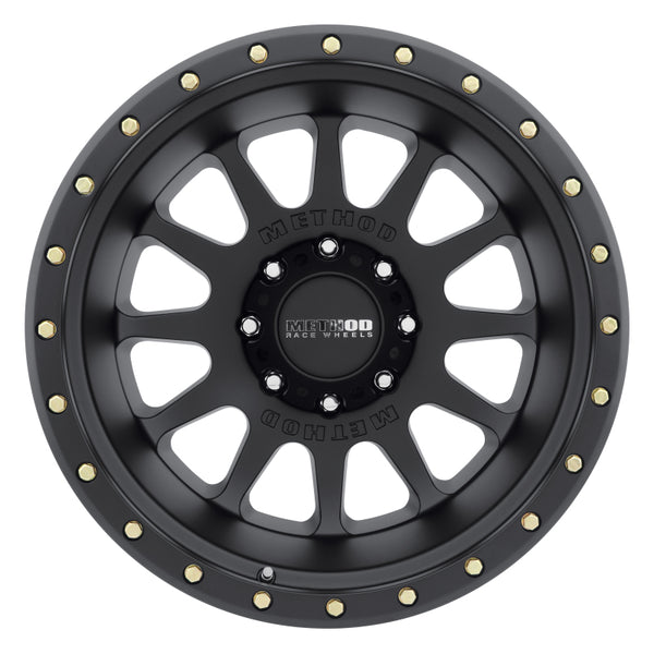 Method MR605 NV 20x10 -24mm Offset 8x170 124.9mm CB Matte Black Wheel ...
