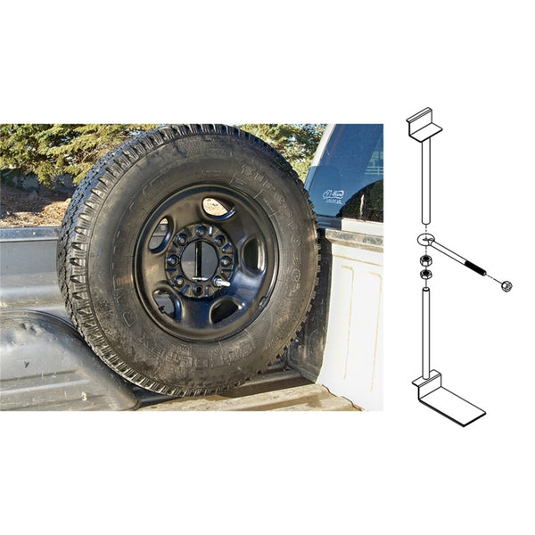 Titan Fuel Tanks Universal Spare Tire Buddy Mounting System - Pro ...