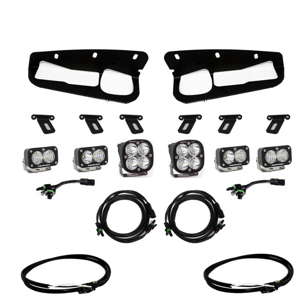 Baja Designs 2021+ Ford Bronco Fog Pocket Kit 21-Up Pro w/Upfitter ...