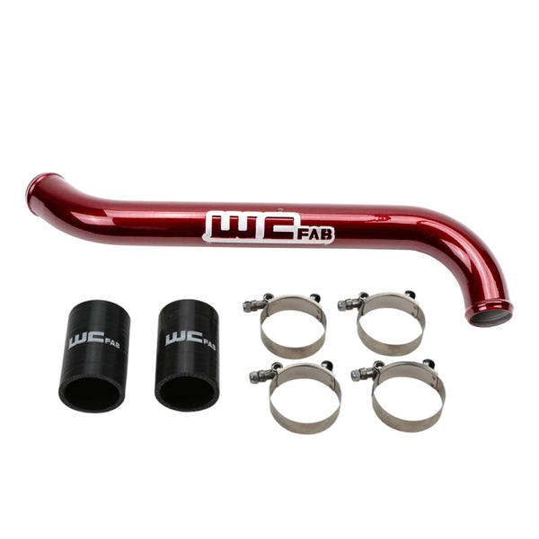 Wehrli 11-16 Chevrolet 6.6L LML Duramax Upper Coolant Pipe - Candy Red ...