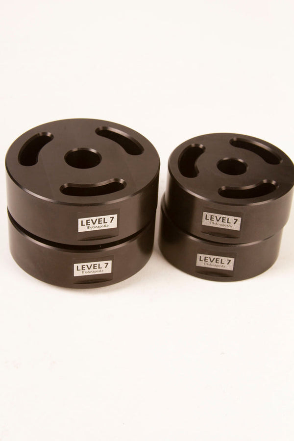 Level 7 Billet Aluminum Cab Mounts - 63-66 C10 - Pro Performance