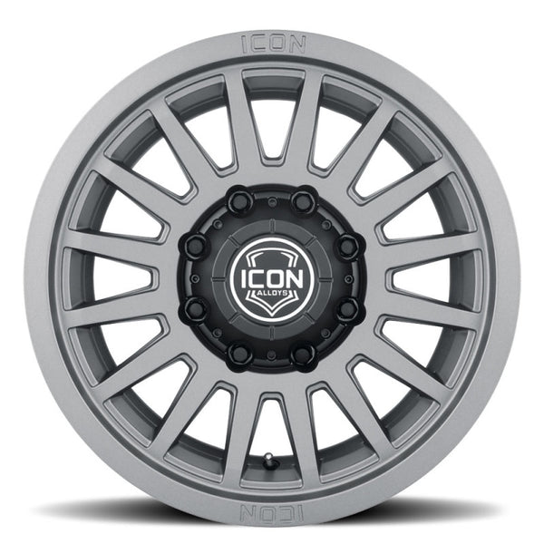 ICON Recon SLX 18x9 8x170 BP 6mm Offset 5.25in BS 125mm Hub Bore Charc ...