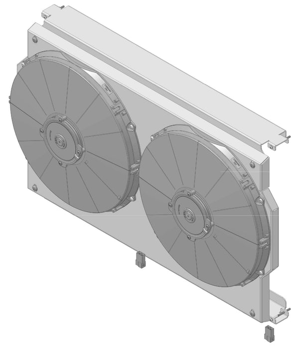 Wizard Cooling Radiator / Fans, LT Swap - 73-87 C10 / 73-91 SUV - Pro ...