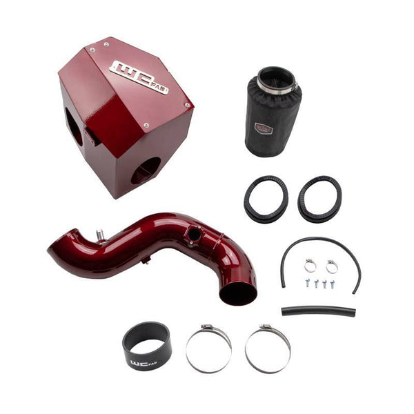 Wehrli 13-18 Cummins 6.7L Intake Kit 4in - WCFab Red - Pro Performance