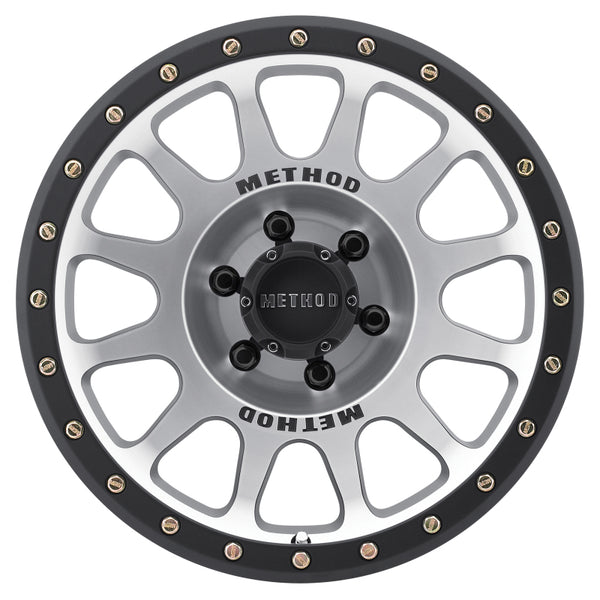 Method MR305 NV 16x8 0mm Offset 6x5.5 108mm CB Machined/Black Street L ...
