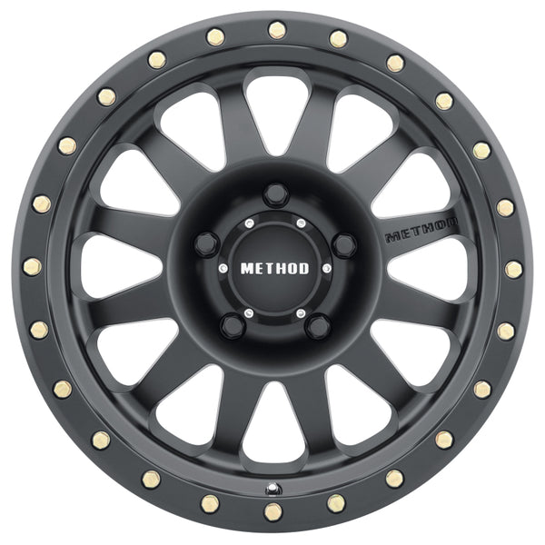 Method MR304 Double Standard 15x10 -50mm Offset 5x5.5 108mm CB Matte B ...