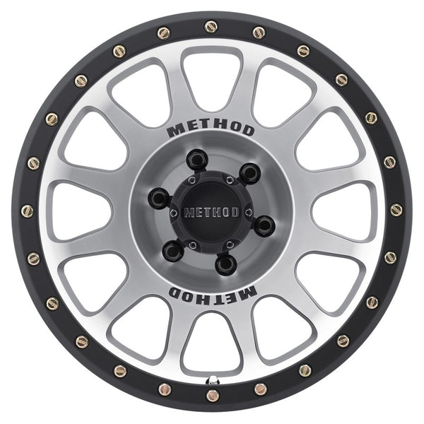 Method MR305 NV 18x9 0mm Offset 6x5.5 108mm CB Machined/Black Street L ...