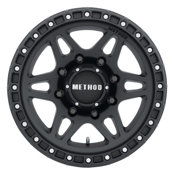 Method MR312 18x9 +18mm Offset 8x180 130.81mm CB Matte Black Wheel ...