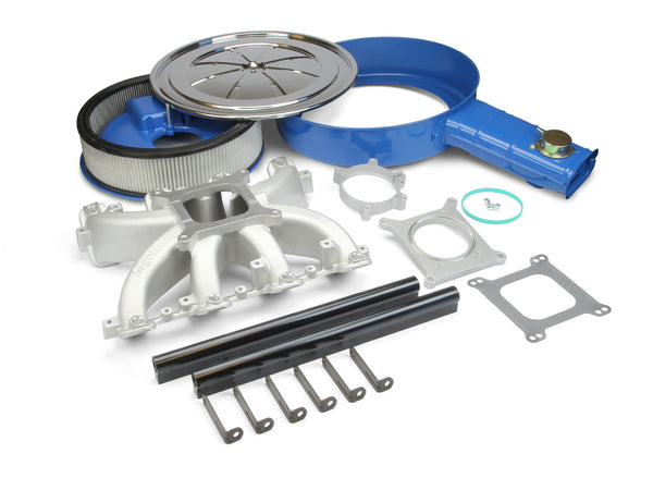 Lokar Ford FE Style Intake Kit - Rectangular Port - Pro Performance