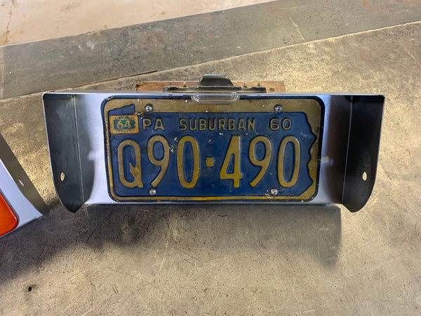 Hart Fab Tucked License Plate Box - 67-72 C10 - Pro Performance