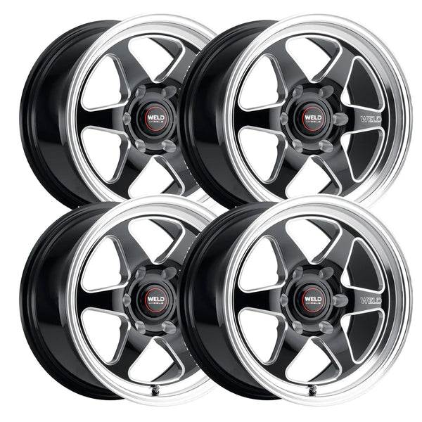 Weld Racing S156 Ventura 6 Drag Set - 15-23 F150 - 17"-20" - Pro ...