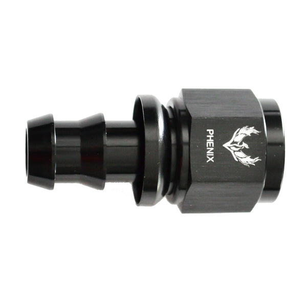 Phenix Push-Lok Swivel Hose End, -6, Straight J3600-3 - Pro Performance