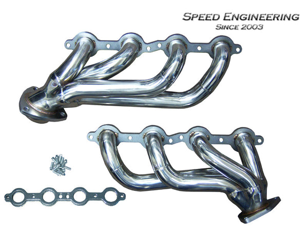 Speed Engineering Mid-Length Headers - 99-13 GM Truck / 00-14 SUV - Pro ...